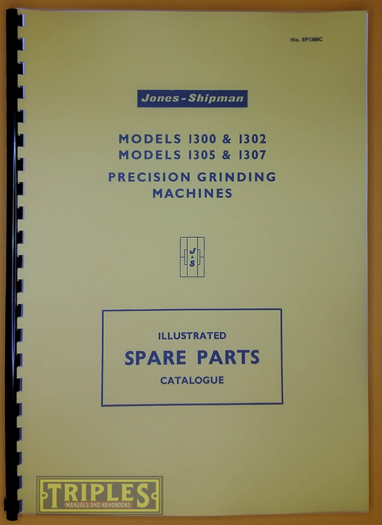 Jones and Shipman Models 1300-1302-1305-1307 Precision Grinding ...